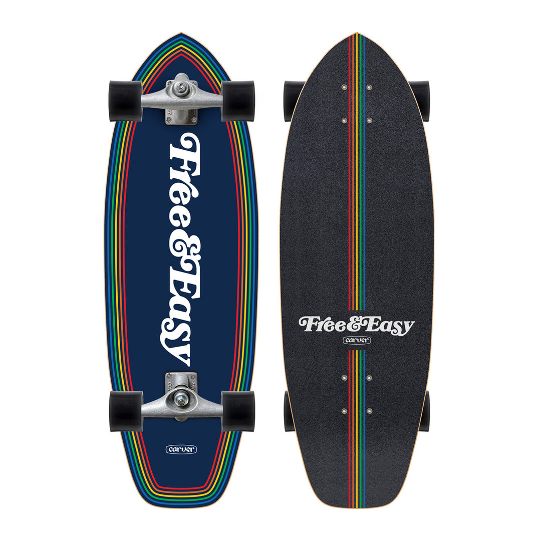 FREE & EASY PRISM 30.75" SURFSKATE COMPLETE C7 – Zona Zero